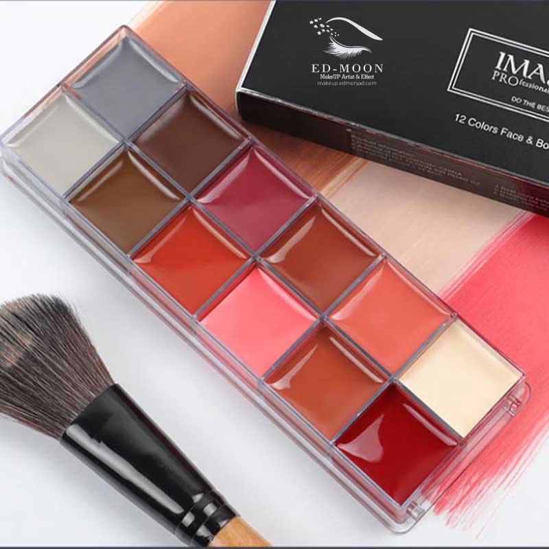 Warm color box 12 colors - MAKEUP Ed