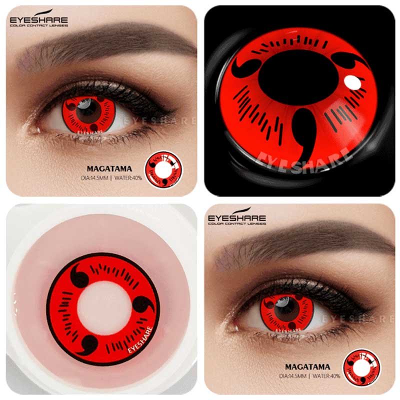Magtima contact lenses red - MAKEUP Ed